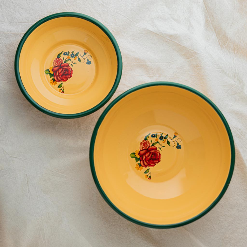 Roses Large Salad Bowl – La Nueva Moderna USA